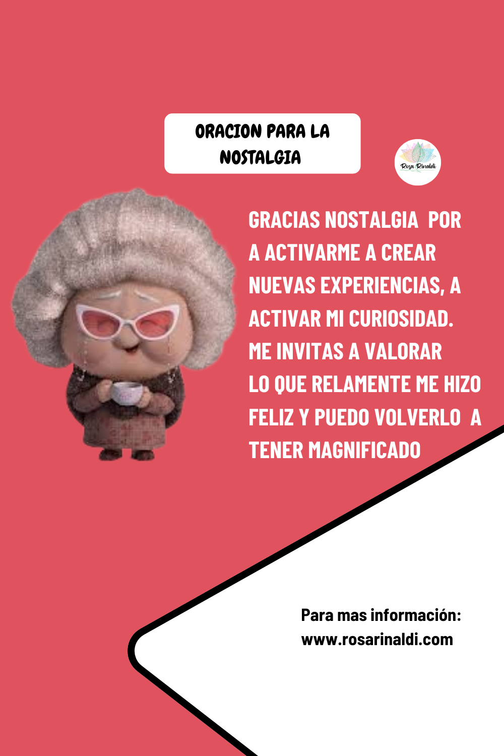 Que puedes aprender de la Nostalgia? – Rosa Rinaldi